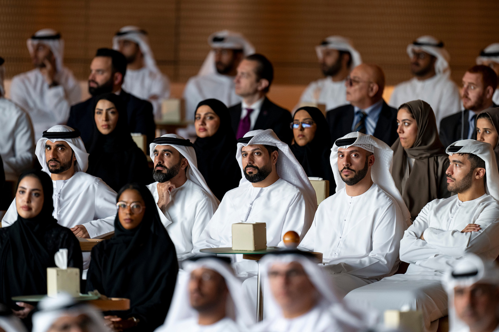 Khaled bin Mohamed bin Zayed attends first Majlis Mohamed bin Zayed ...