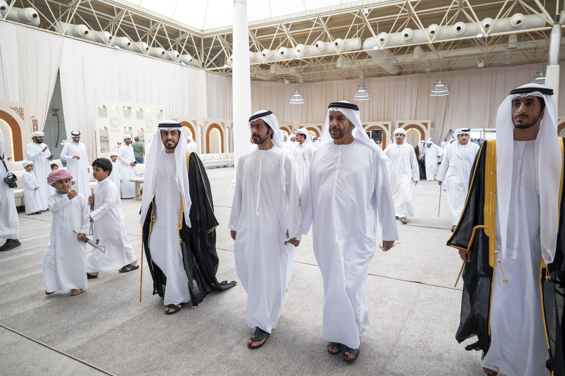 Khalifa bin Tahnoon bin Mohammed attends Humaid Rashed Al Shamsi ...