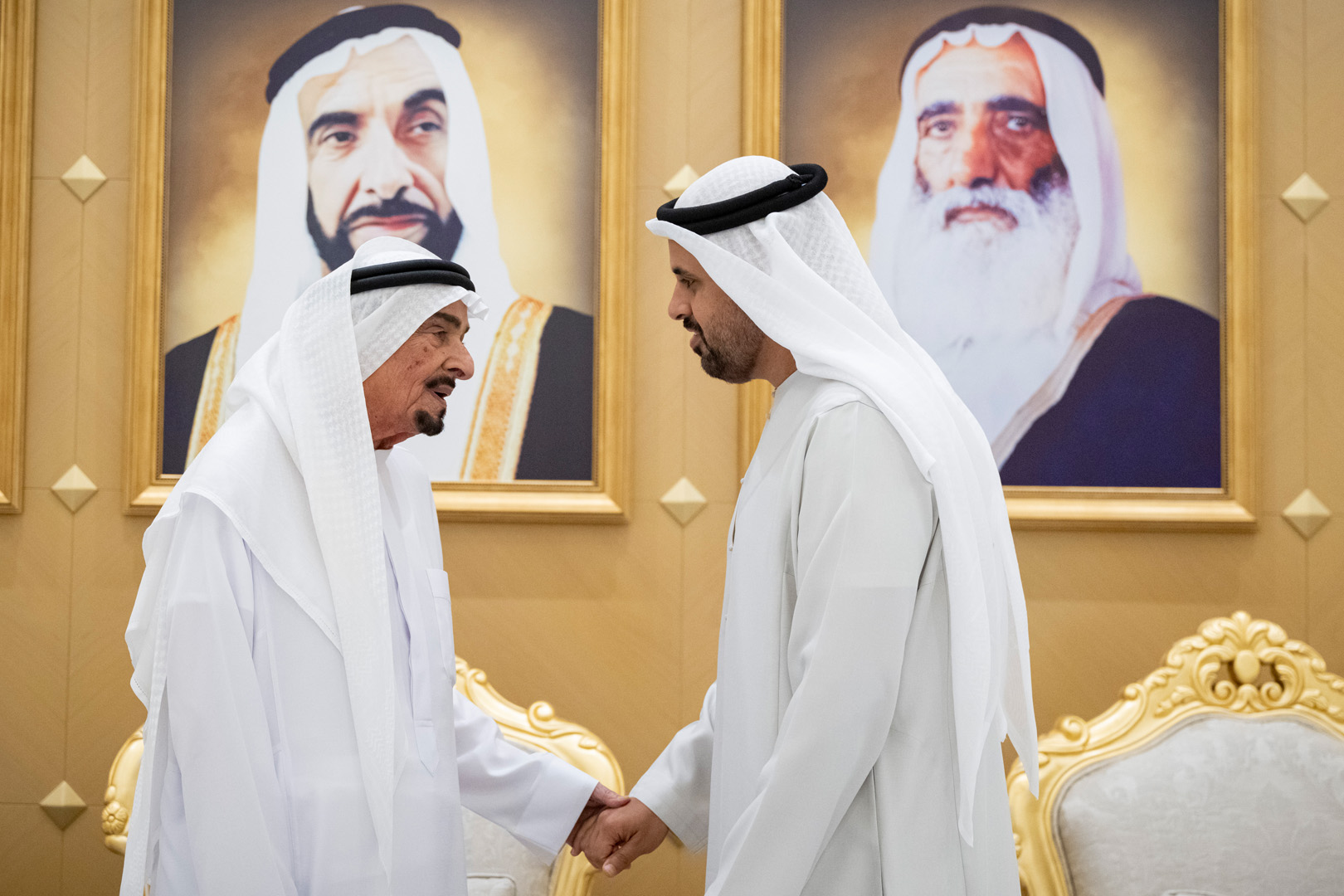 Theyab bin Mohamed bin Zayed offers condolences on the passing of Saeed ...