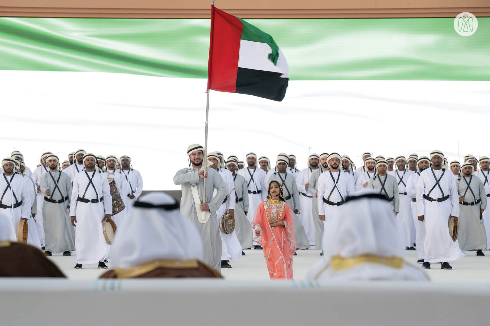 Hamdan bin Zayed attends Al Dhafra Fort ceremony to mark UAE 52nd Union Day