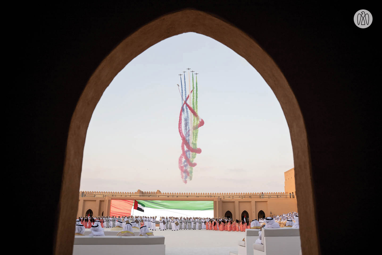 Hamdan bin Zayed attends Al Dhafra Fort ceremony to mark UAE 52nd Union Day