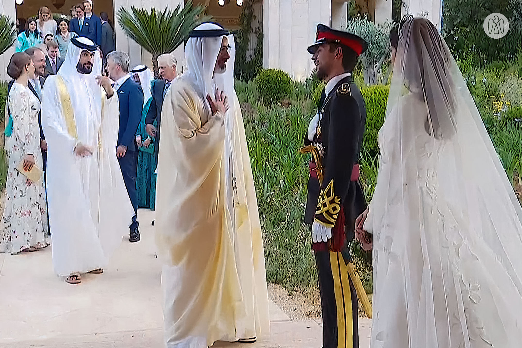 Khaled bin Mohamed bin Zayed attends wedding of Crown Prince Al Hussein ...