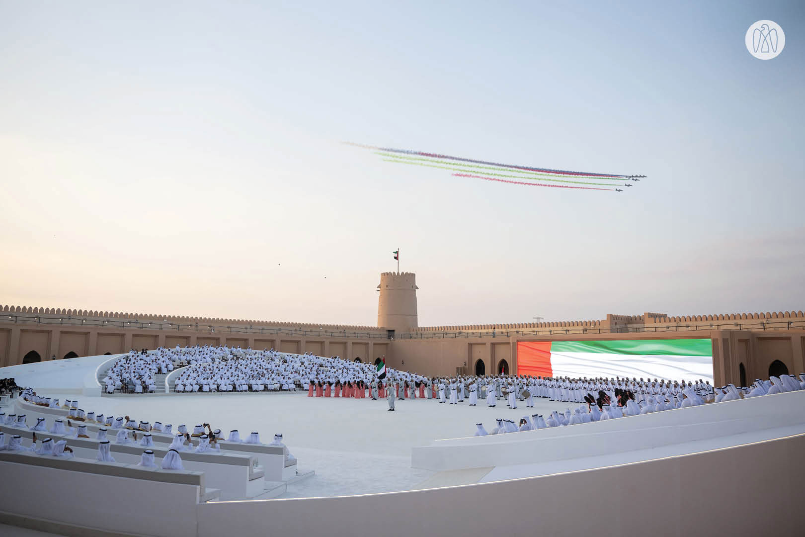 Hamdan bin Zayed attends Al Dhafra Fort ceremony to mark UAE 52nd Union Day