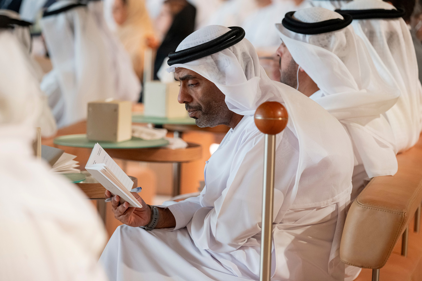 Khaled bin Mohamed bin Zayed attends first Majlis Mohamed bin Zayed ...
